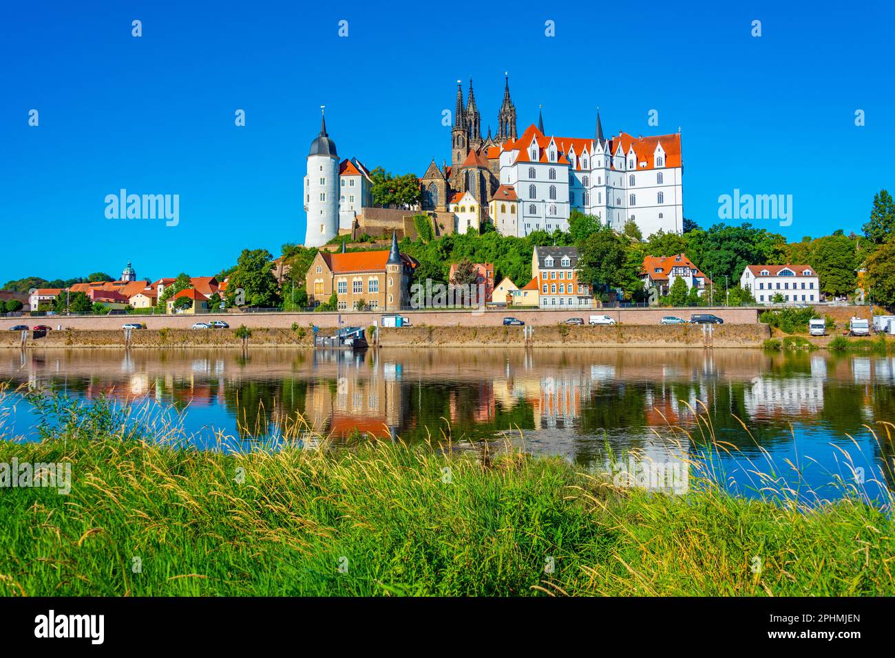 Albrechtsburg castle in Meissen, Germany Stock Photo - Alamy