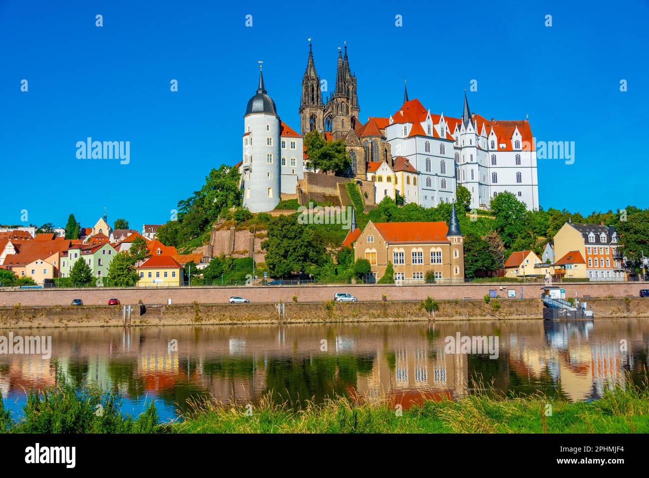 Albrechtsburg castle in Meissen, Germany Stock Photo - Alamy