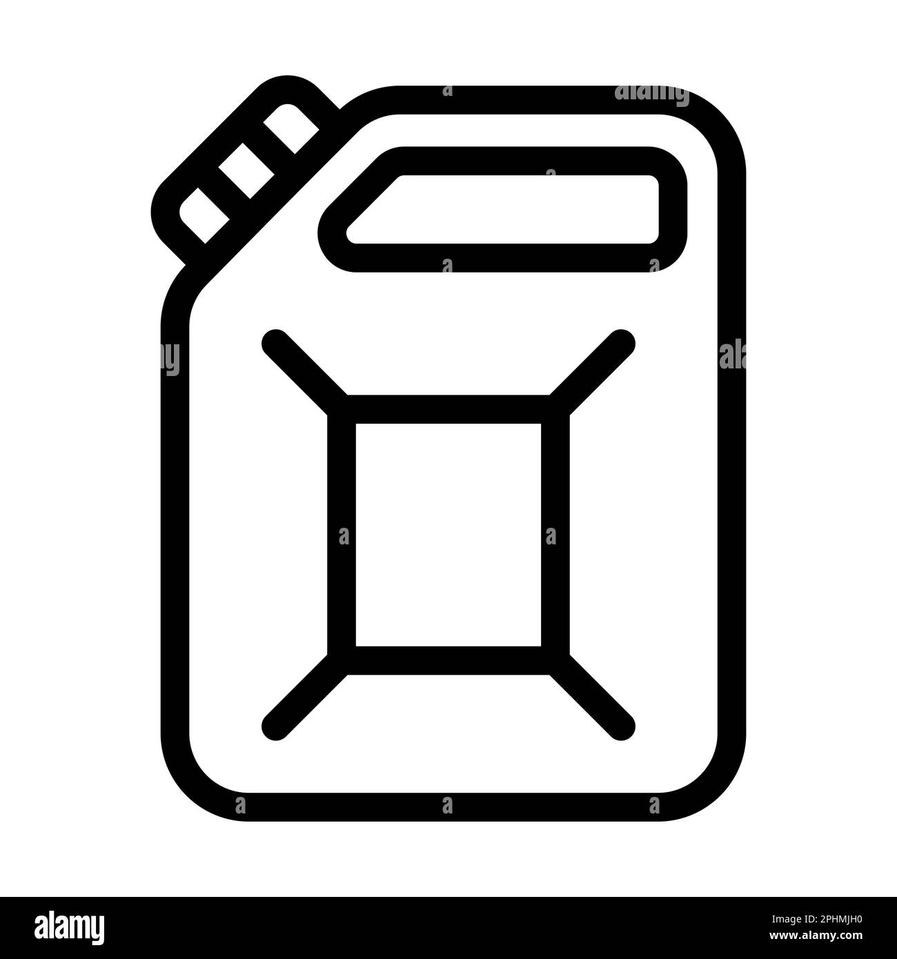 Canister Vector Thick Line Icon For Personal And Commercial Use Stock ...