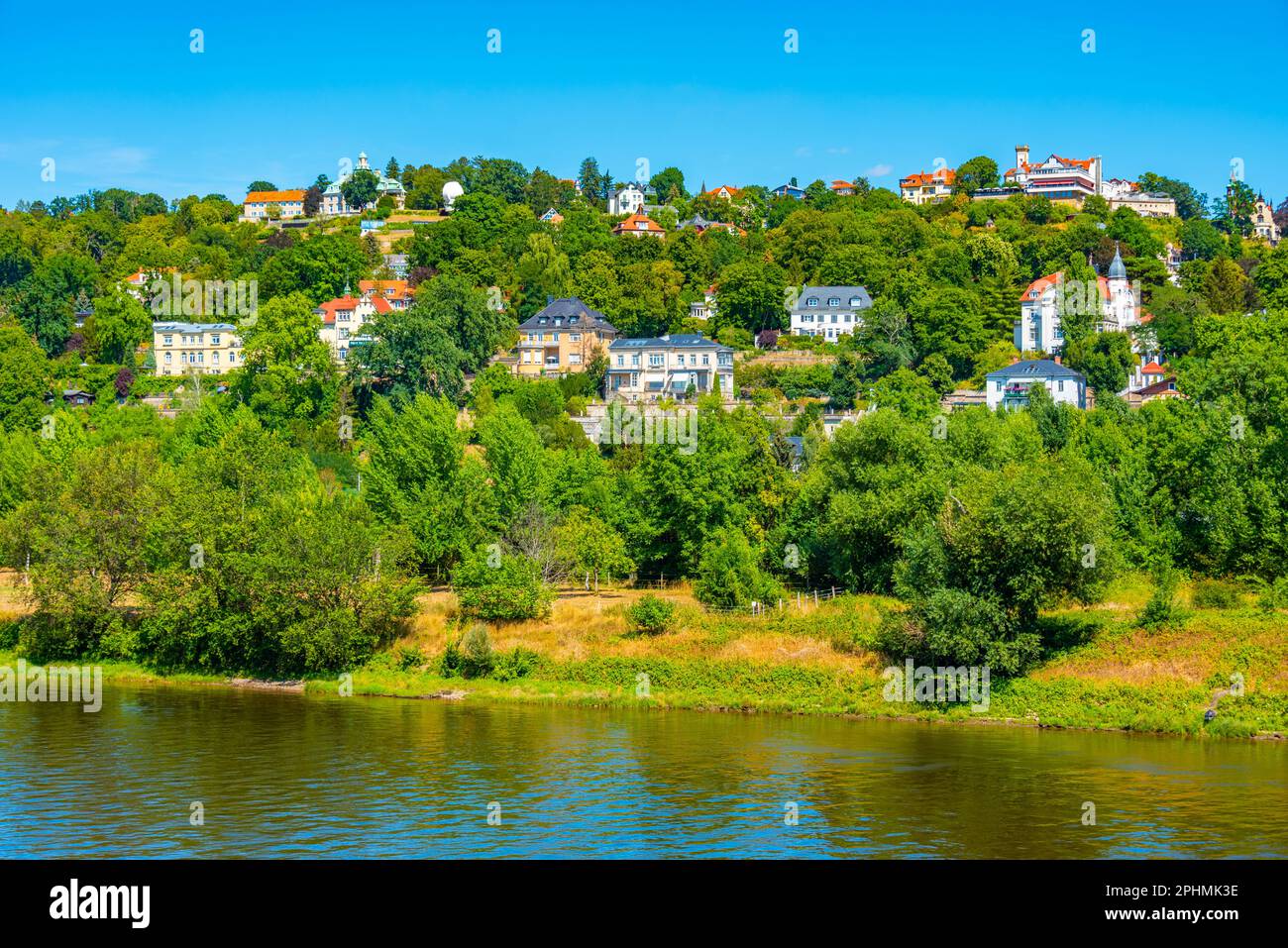 Historical architecture elbe river germany countryside hi-res stock ...