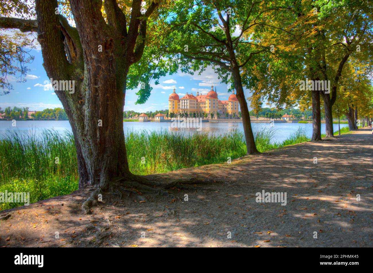 Moritzburg castle aerial hi-res stock photography and images - Alamy