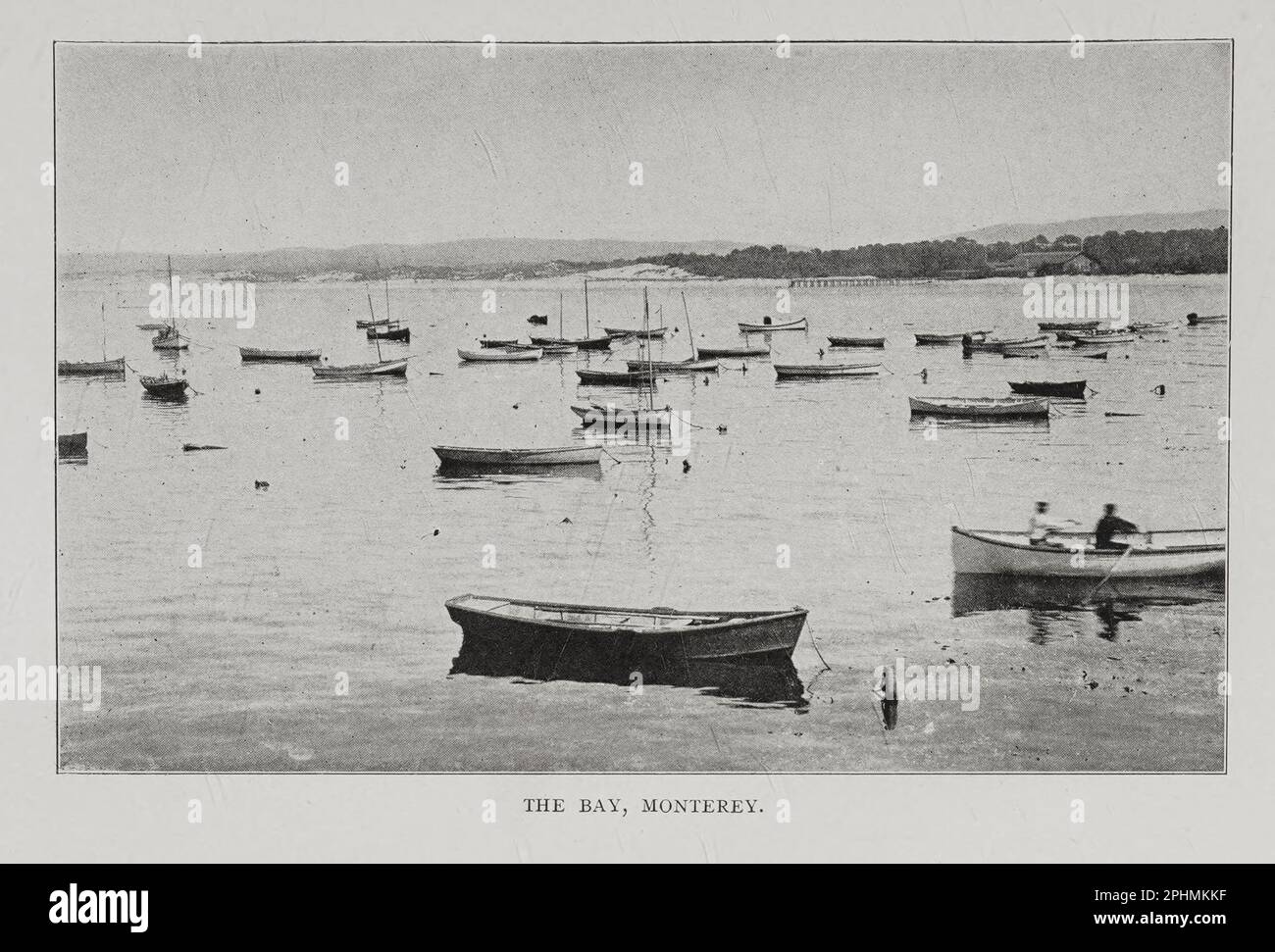 The Bay, Monterey from the book ' california, romantic and beautiful ...