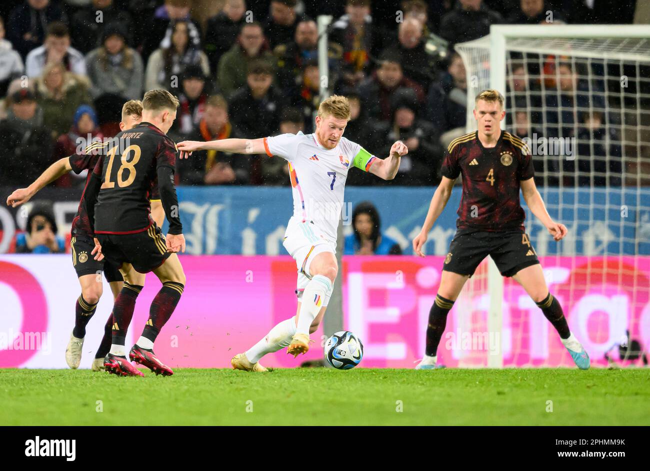 left to right Joshua KIMMICH (GER), Florian WIRTZ (GER), Kevin DE ...