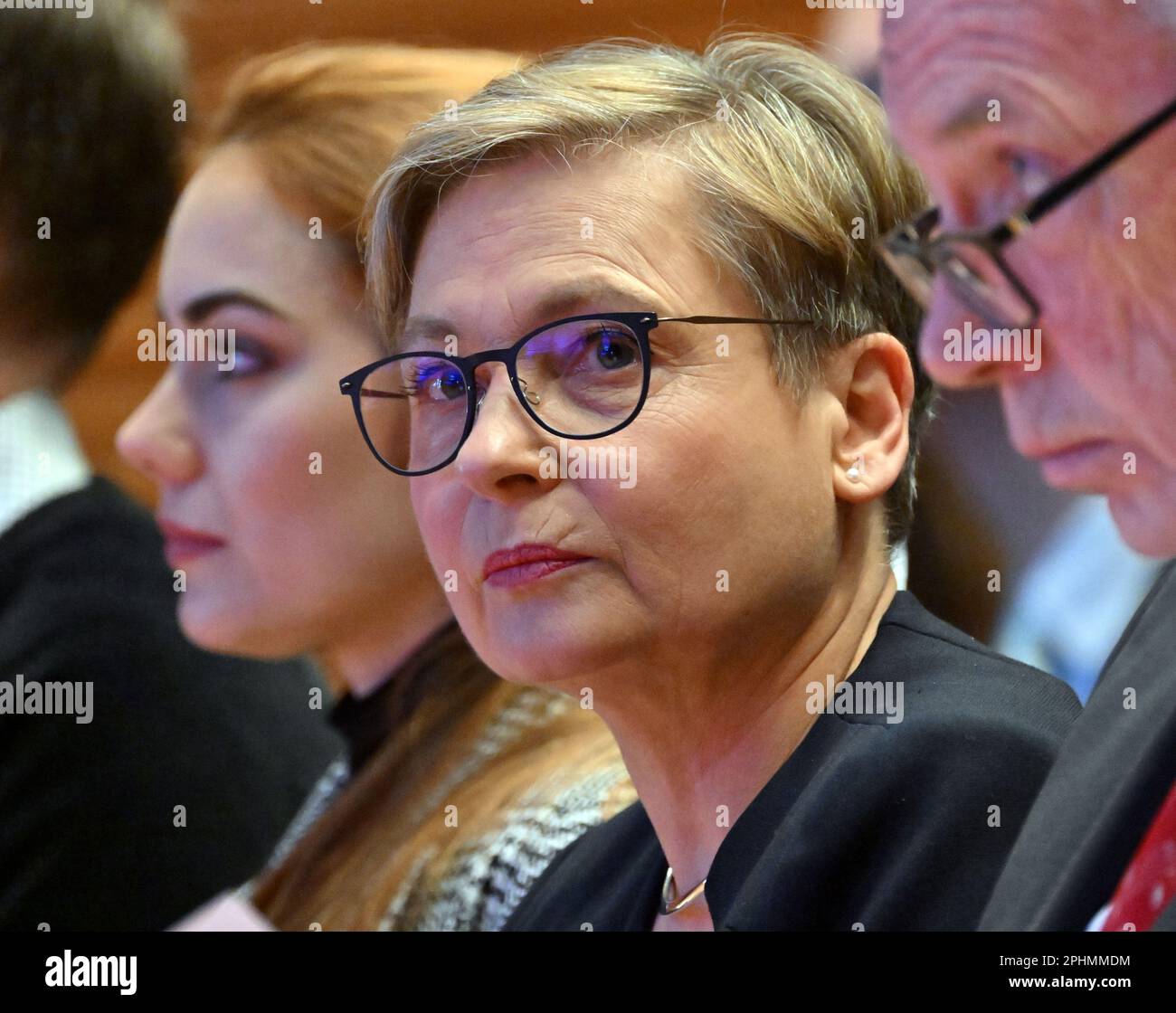 Weimar, Germany. 29th Mar, 2023. Bettina Limperg, President of the ...
