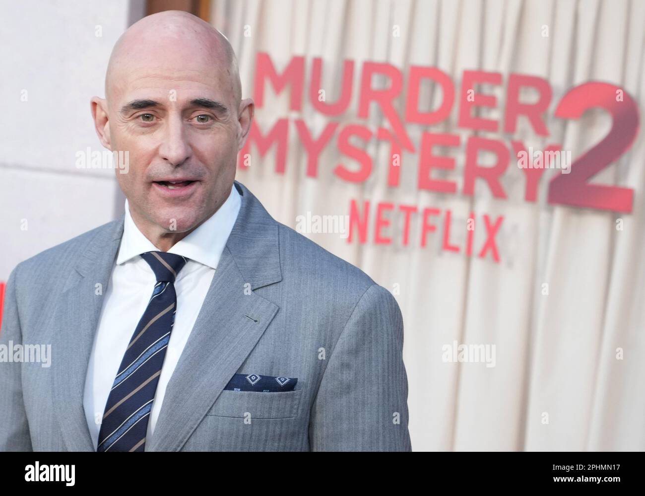 Los Angeles, USA. 28th Mar, 2023. Mark Strong arrives at the Netflix's ...