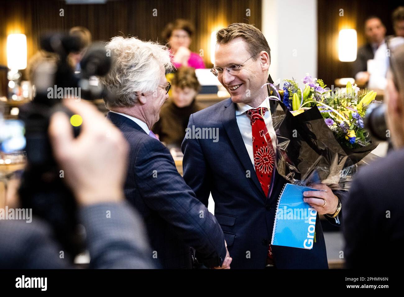 ARNHEM - Rik Loeters of the BoerBurgerBeweging (BBB) in the Provincial ...