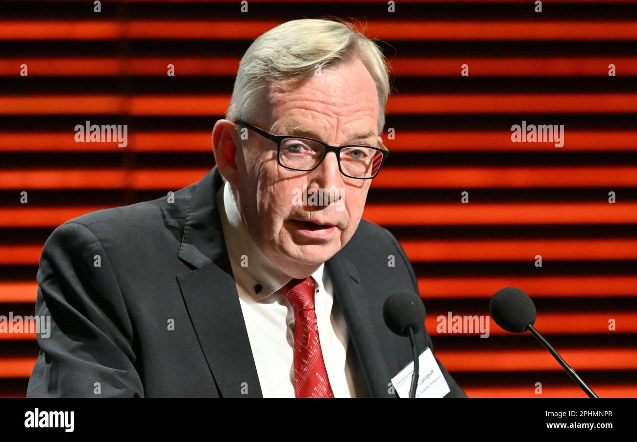 Weimar, Germany. 29th Mar, 2023. Joachim Lublinghoff, Chairman of the ...