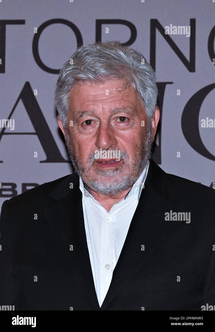 Milan, . 28th Mar, 2023. Milano, Italy The return of CASANOVA film ...