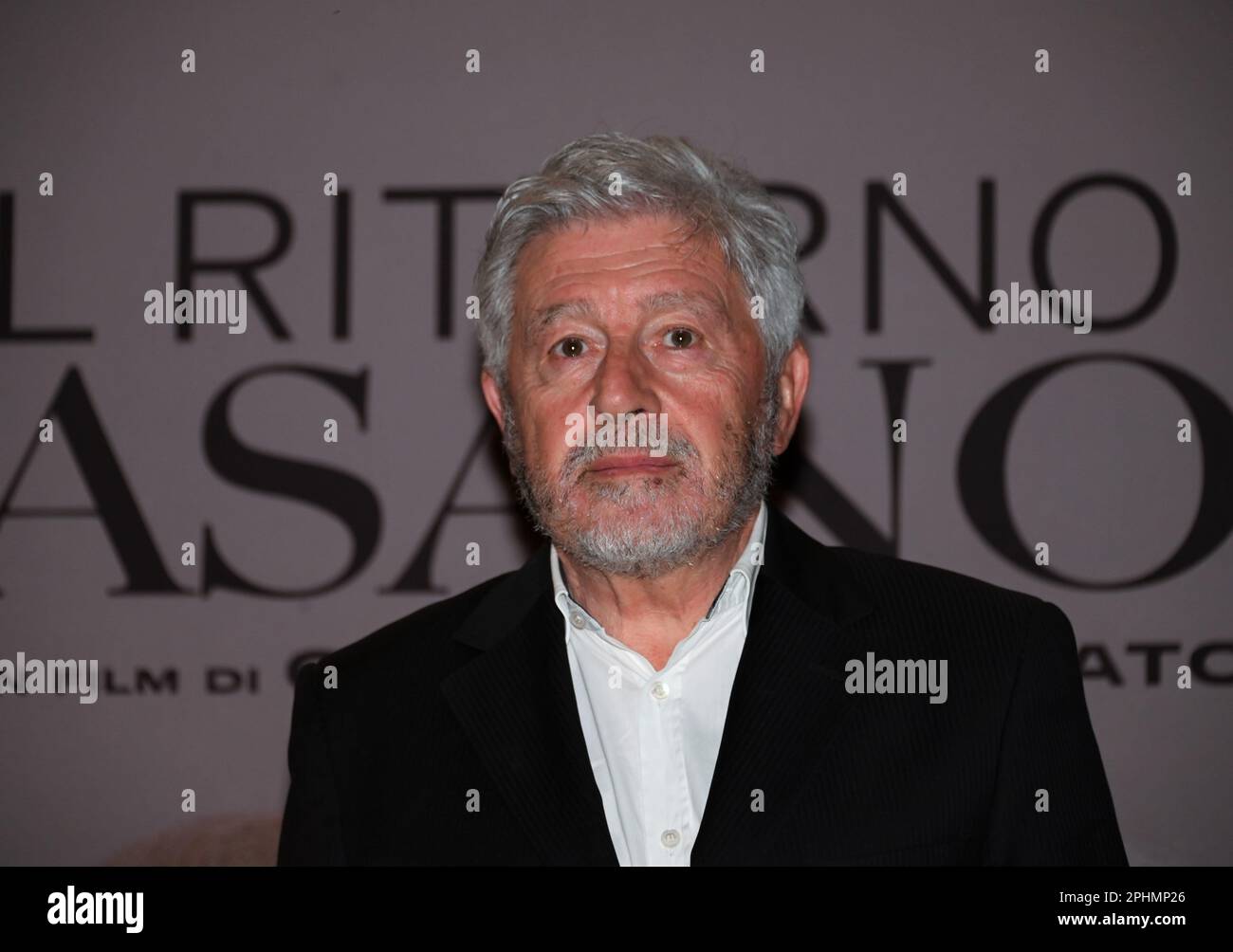 Milan, . 28th Mar, 2023. Milano, Italy The return of CASANOVA film ...