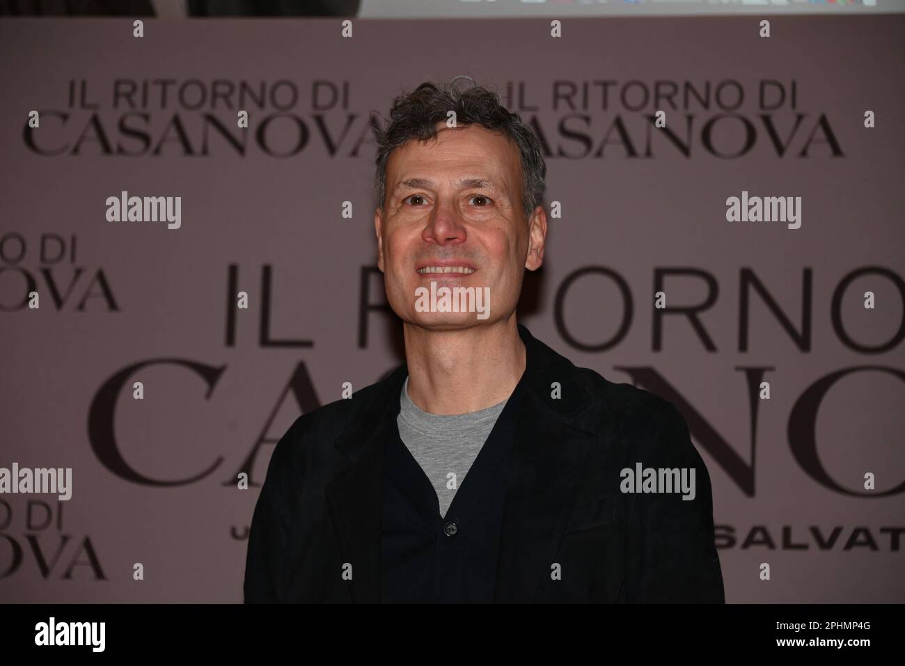 Milan, . 28th Mar, 2023. Milano, Italy The return of CASANOVA film ...