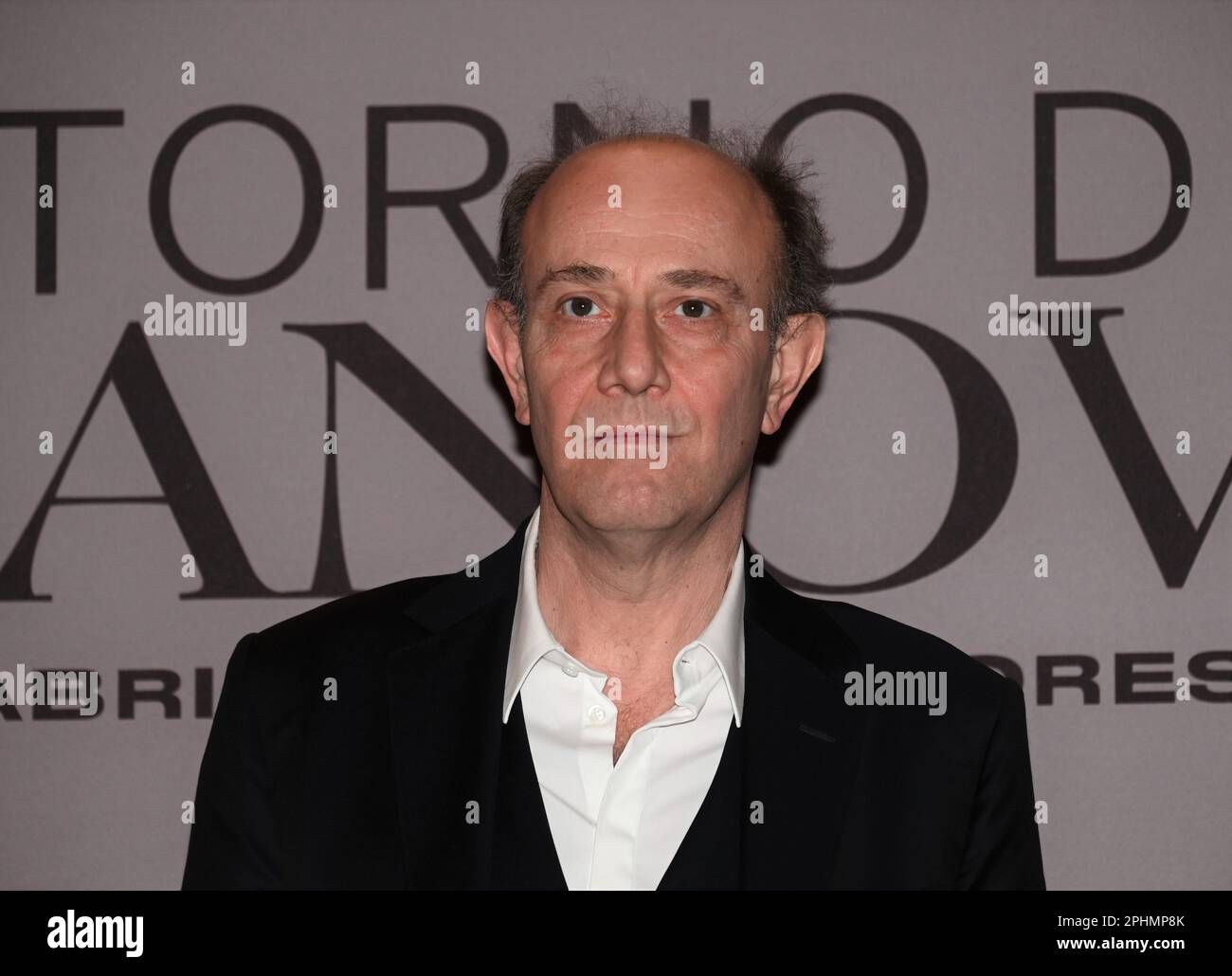 Milan, . 28th Mar, 2023. Milano, Italy The return of CASANOVA film ...