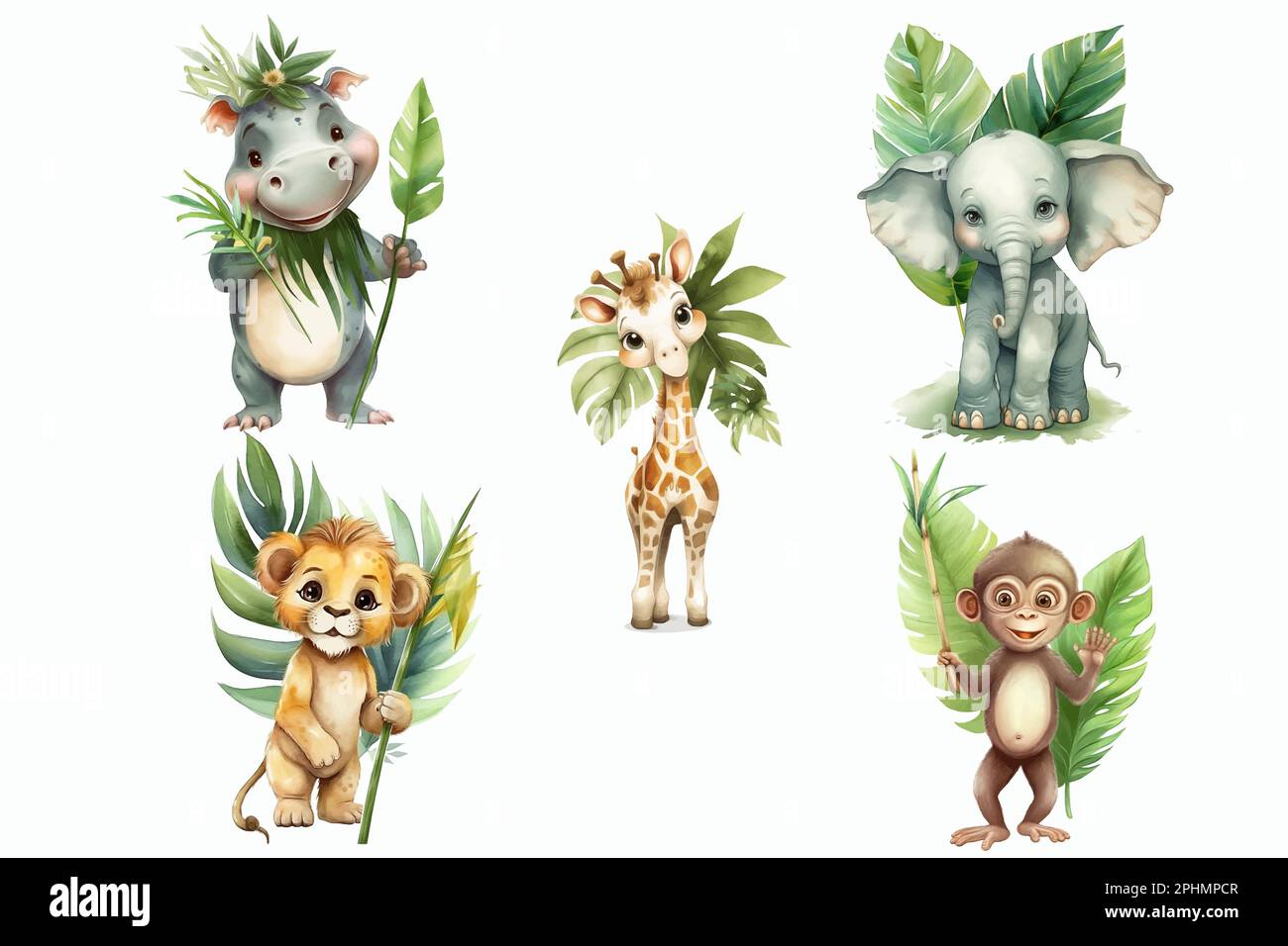 Animated Baby Jungle Animals
