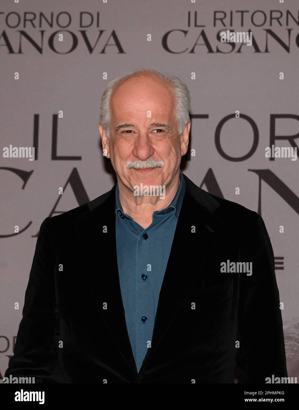 Milan, . 28th Mar, 2023. Milano, Italy The return of CASANOVA film ...