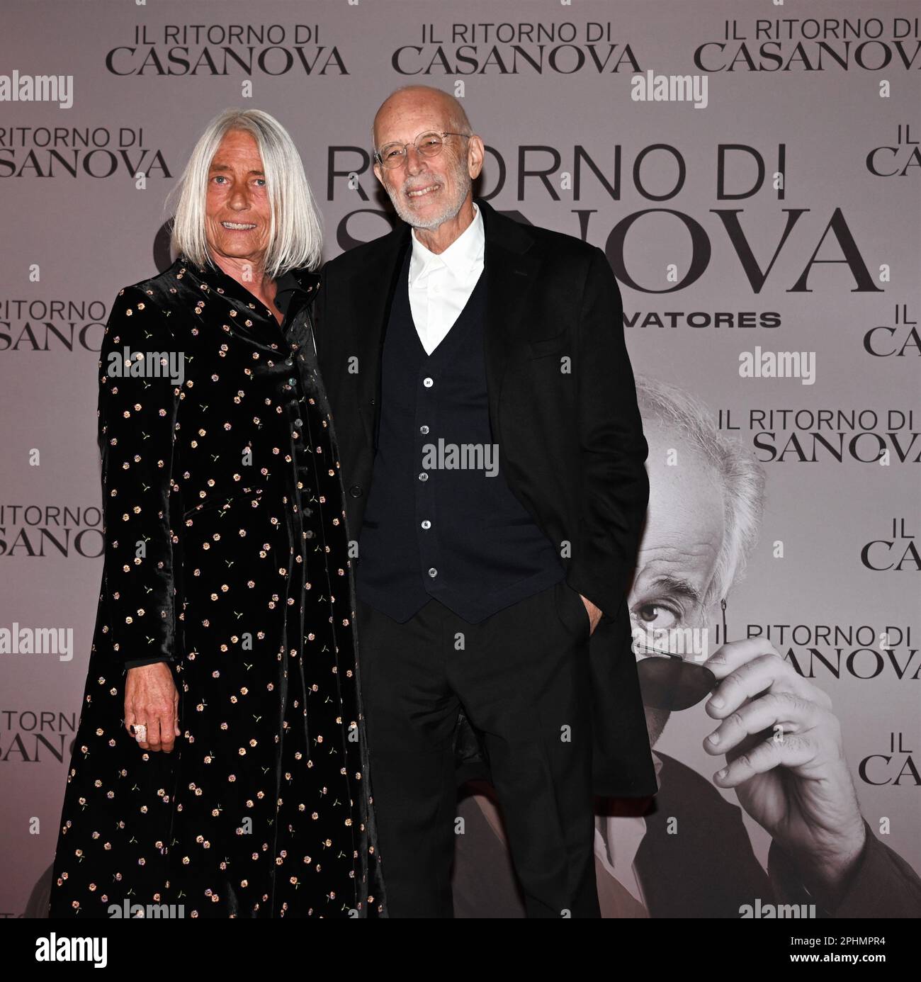 Milan, . 29th Mar, 2023. Milano, Italy The return of CASANOVA film ...