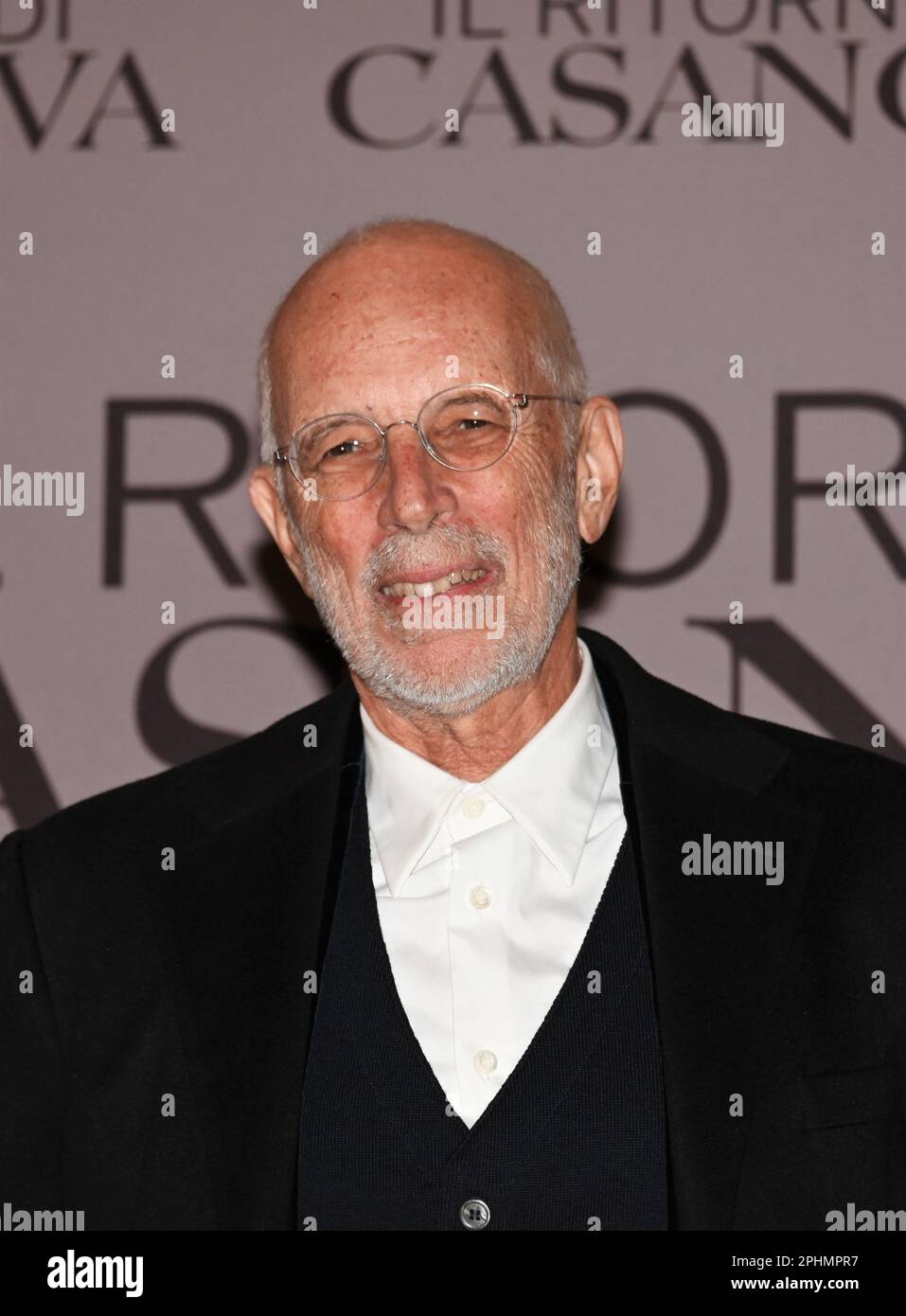 Milan, . 28th Mar, 2023. Milano, Italy The return of CASANOVA film ...