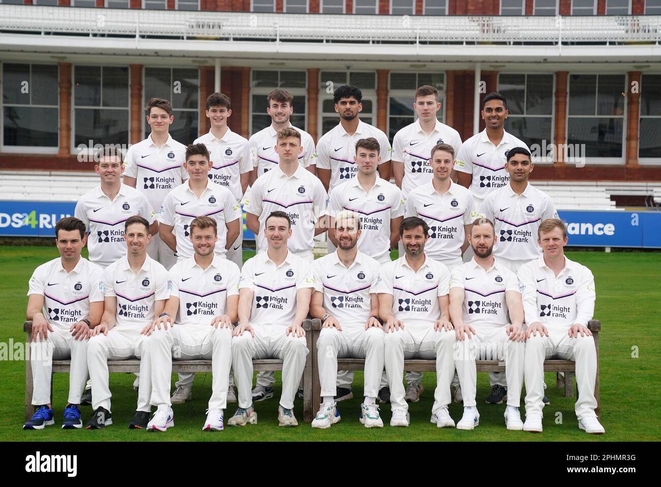 Middlesex County Championship Team group during the media day at Lord's ...