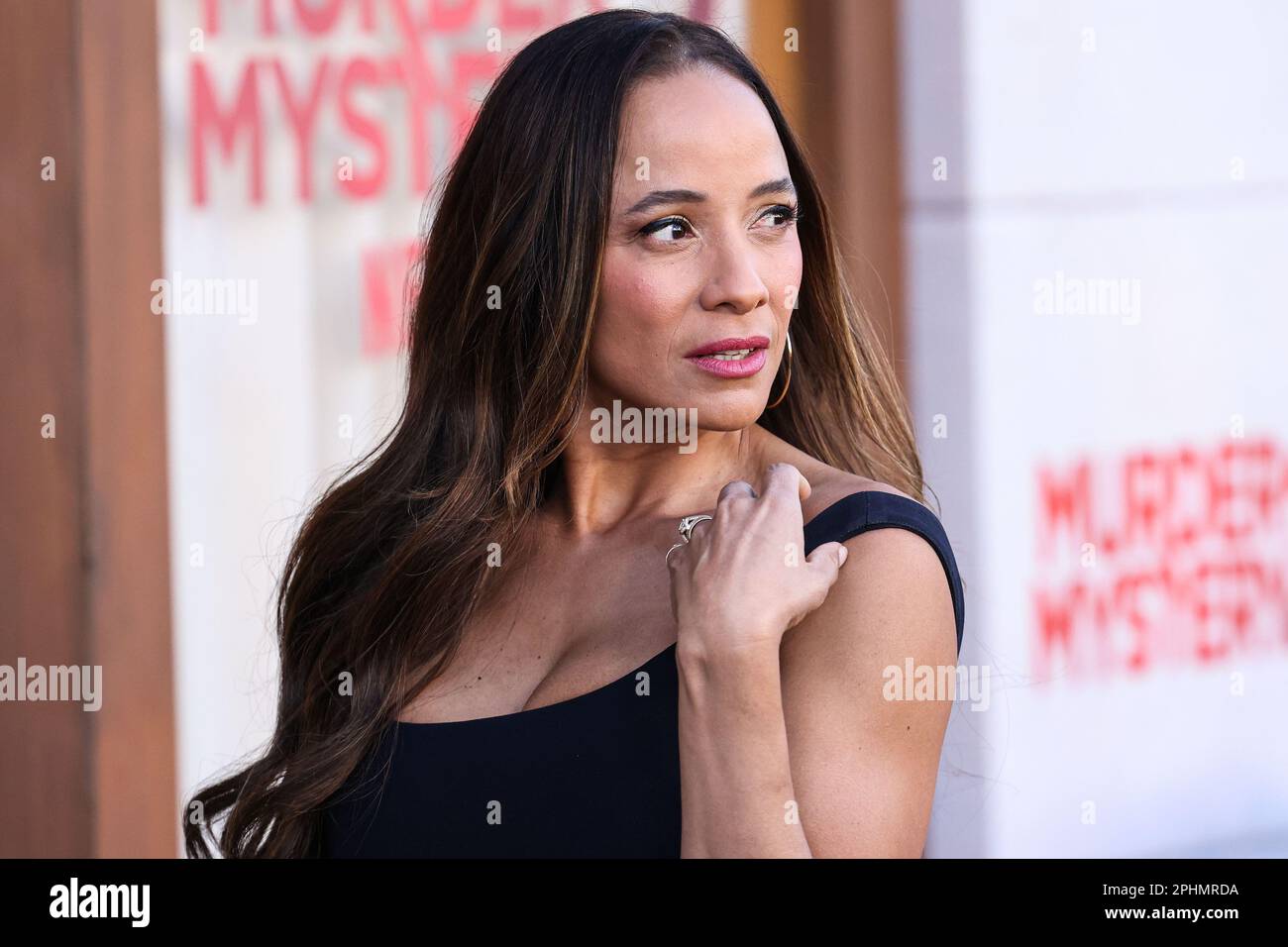 WESTWOOD, LOS ANGELES, CALIFORNIA, USA - MARCH 28: Dominican actress ...