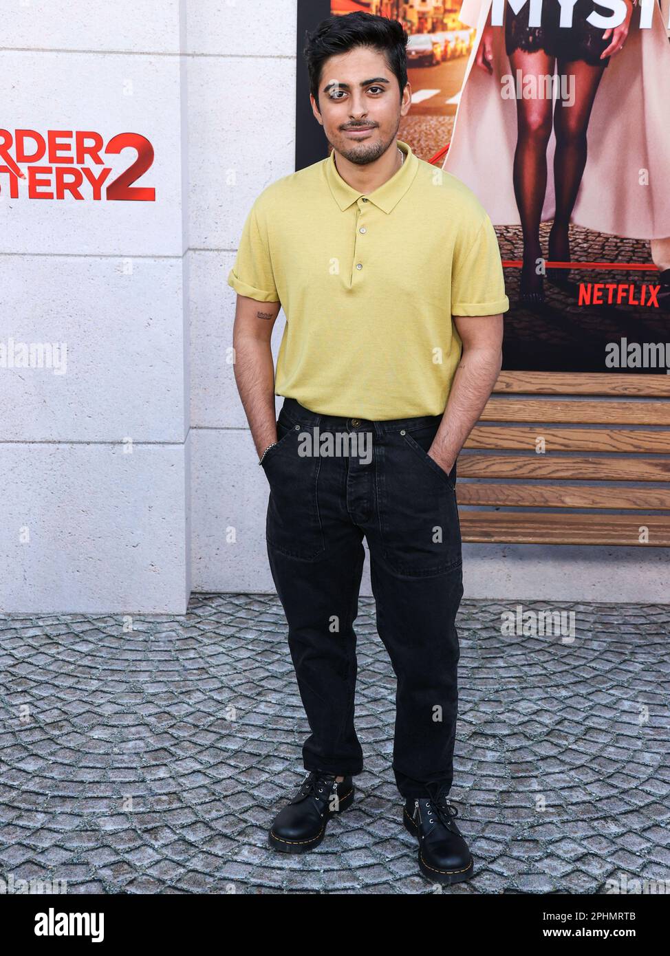 WESTWOOD, LOS ANGELES, CALIFORNIA, USA - MARCH 28: American actor Karan ...