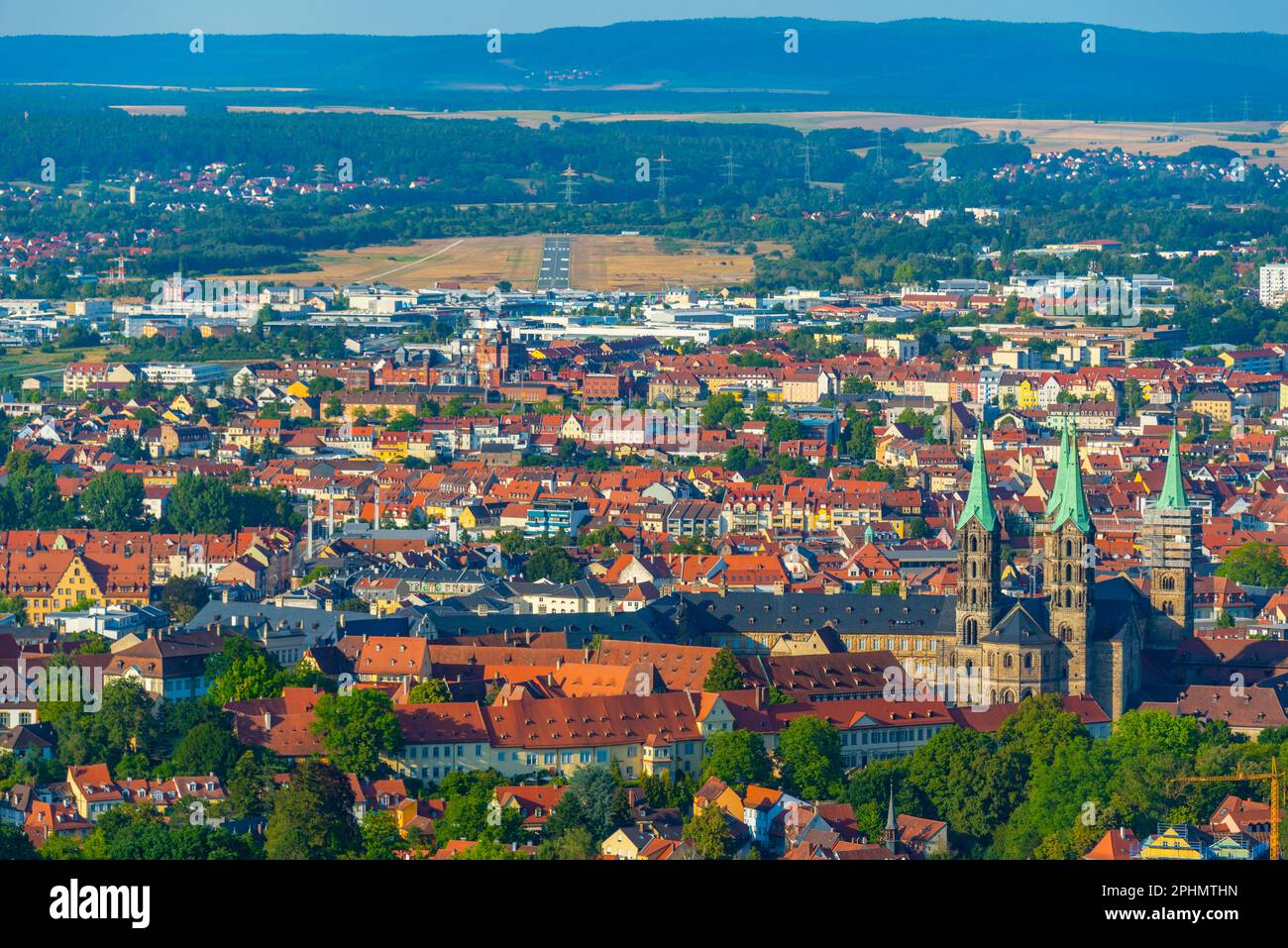 Aerial view scenic panorama four hi-res stock photography and images ...