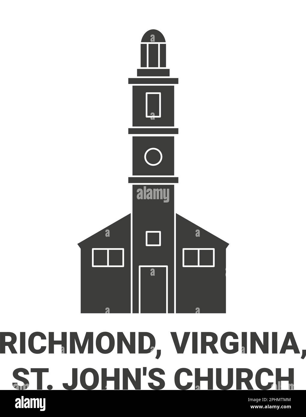 United States, Richmond, Virginia, St. John's Church travel landmark ...