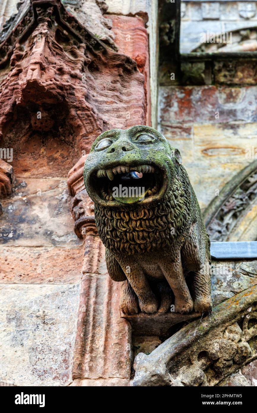 Details of Rosslyn Chapel Stock Photo - Alamy