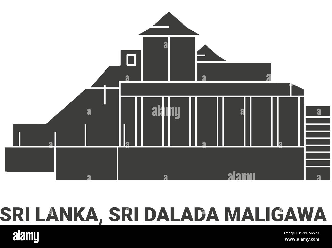 Dalada maligawa temple Stock Vector Images - Alamy