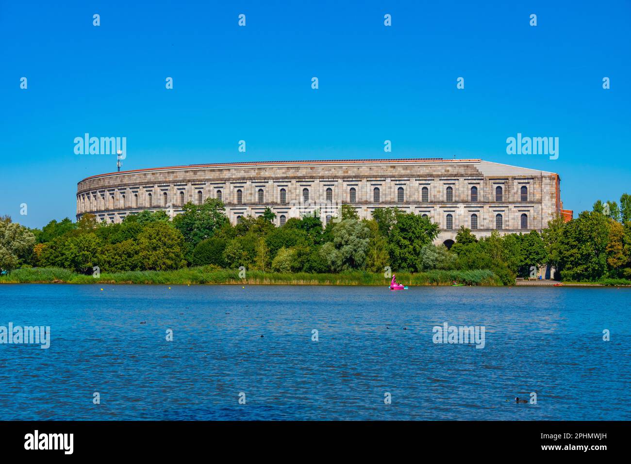 Nazi congress hall at lake dutzendteich hi-res stock photography and ...