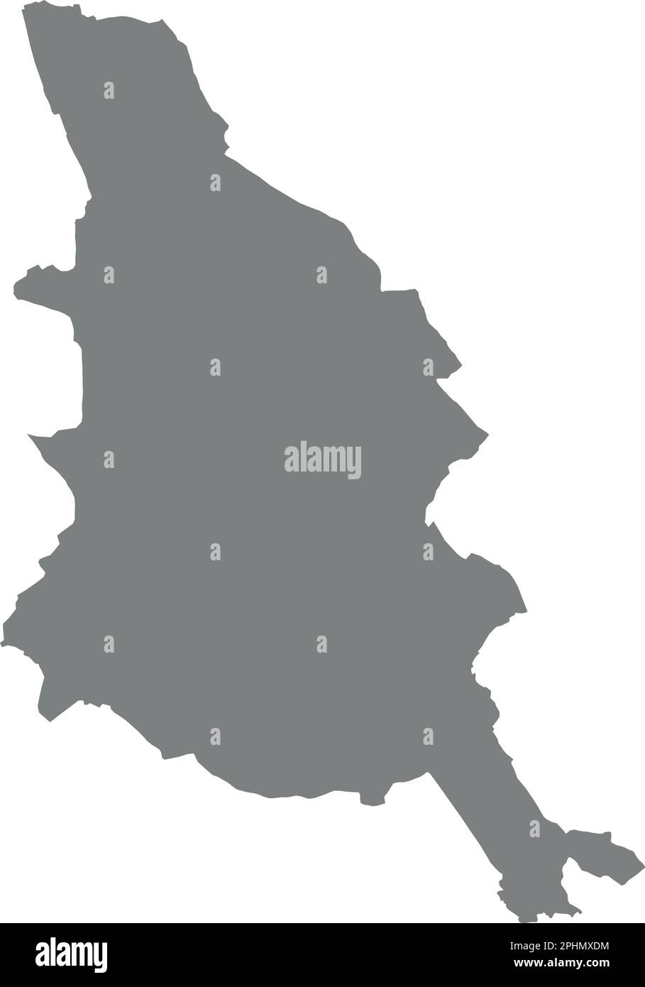 Gray map of KORTRIJK, BELGIUM Stock Vector Image & Art - Alamy