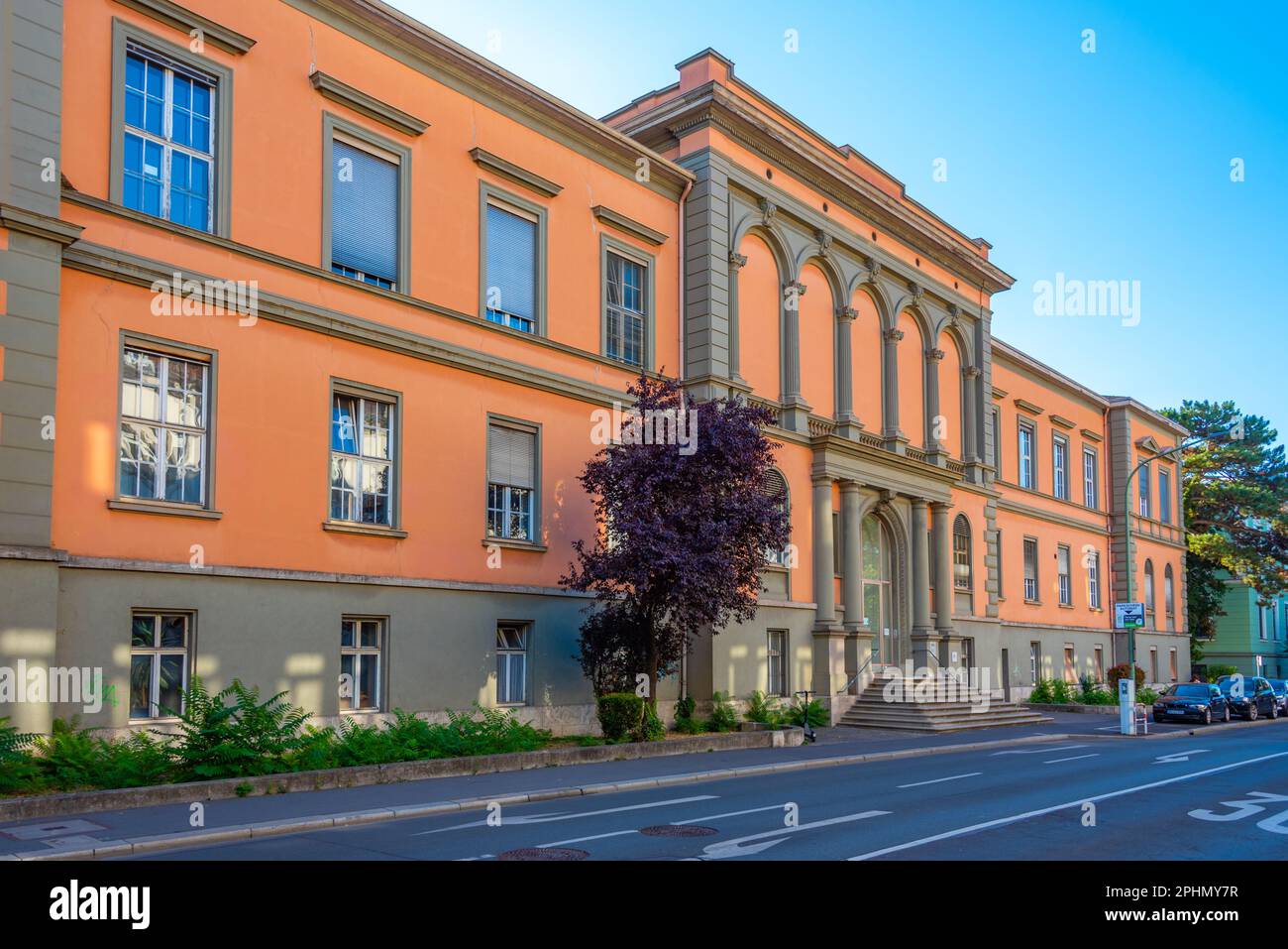Anatomical insitute of the University of Würzburg in Germany Stock ...