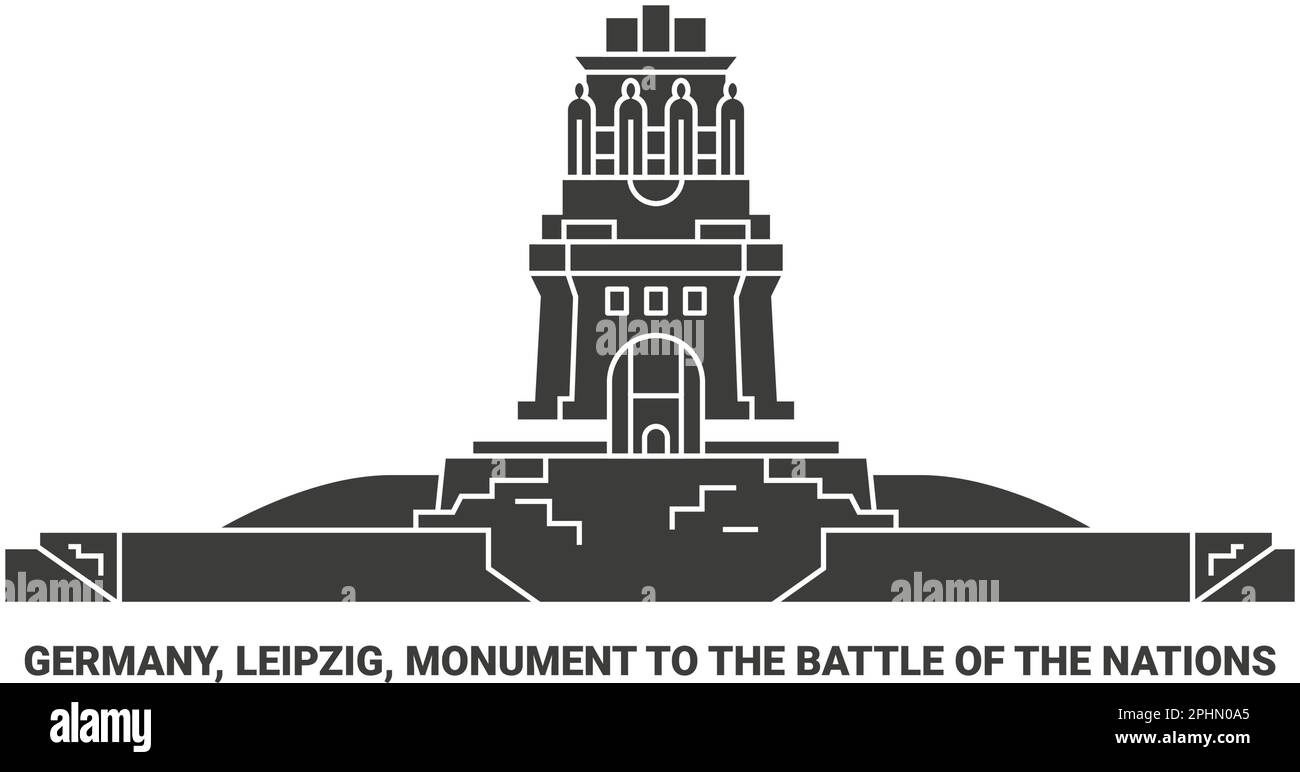 Germany, Leipzig, Monument To The Battle Of The Nations travel landmark ...