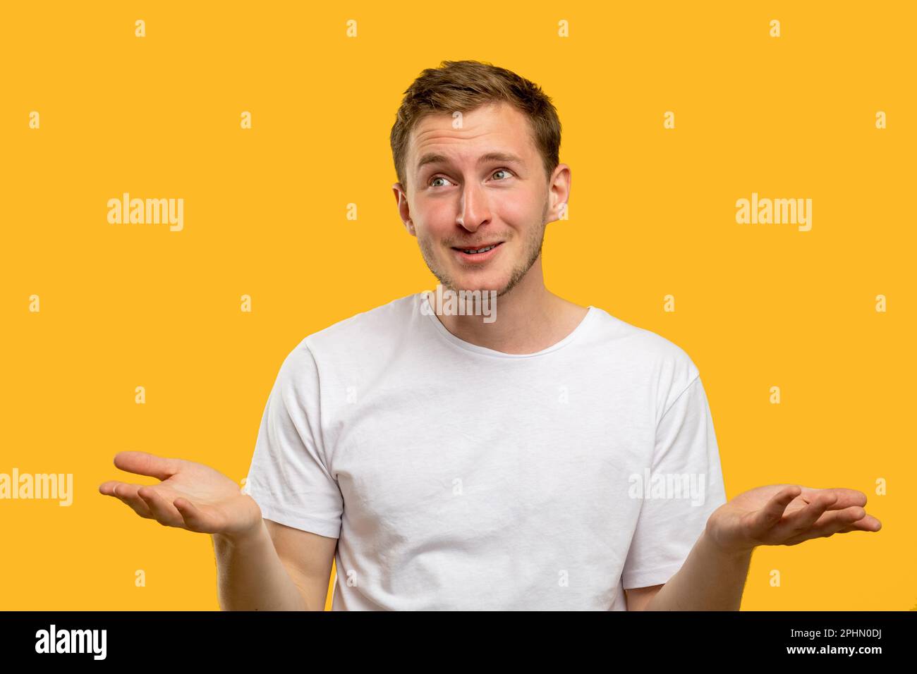 To shrug your shoulders hi-res stock photography and images - Alamy