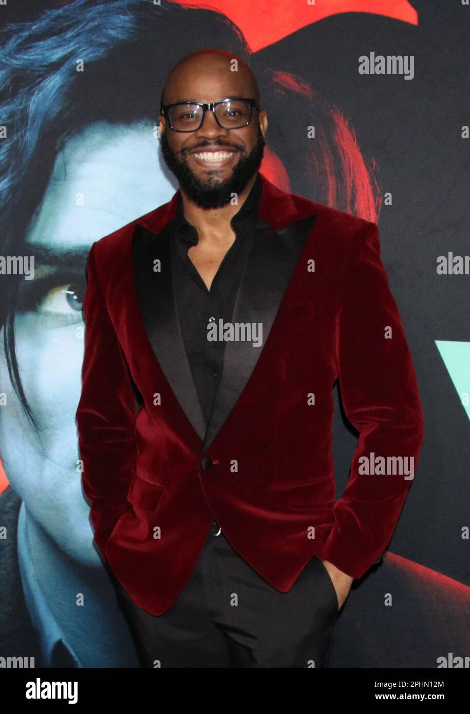 New York, NY, USA. 28th Mar, 2023. Michael Lamar Simeon at the NY ...