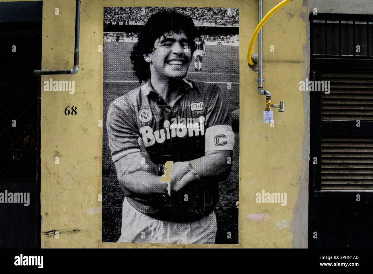 Diego Armando Maradona in Naples Stock Photo - Alamy