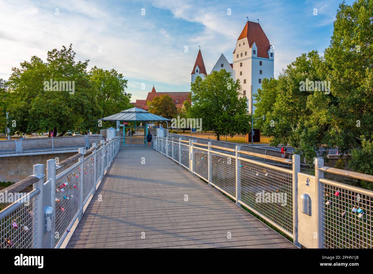 Danube and new palace bavarian army museum hi-res stock photography and ...