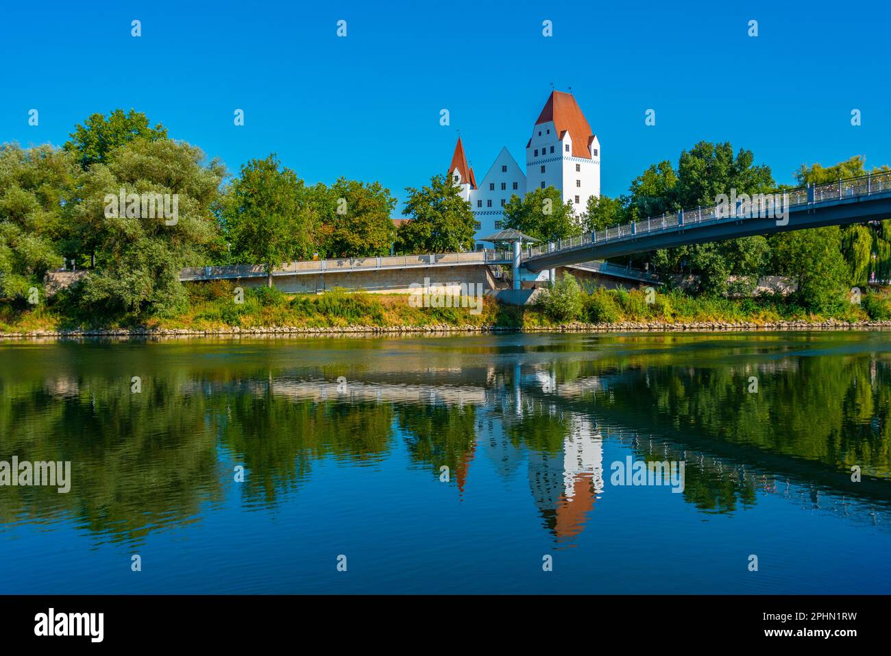 Danube and new palace bavarian army museum hi-res stock photography and ...
