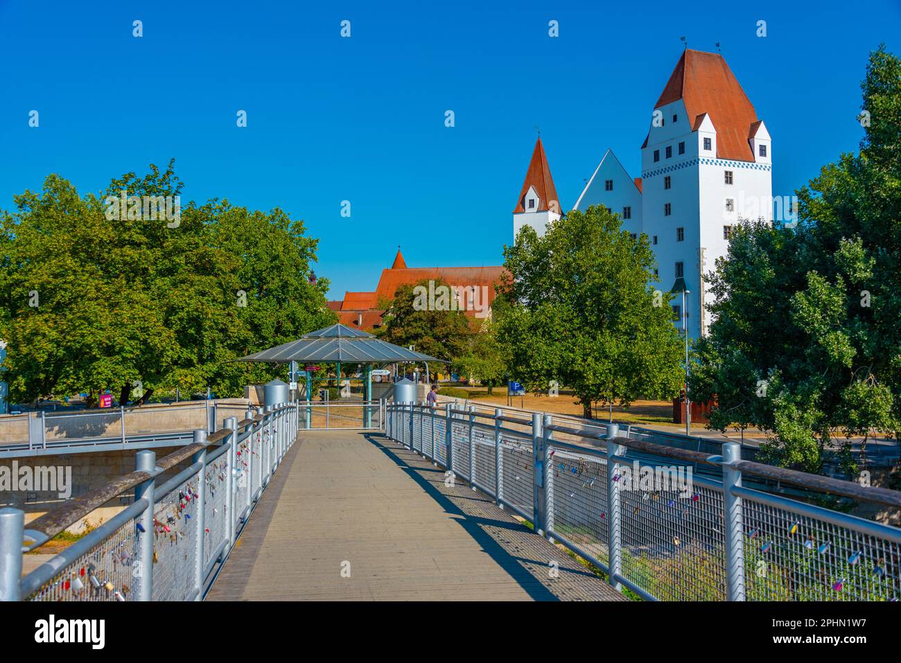 Danube and new palace bavarian army museum hi-res stock photography and ...