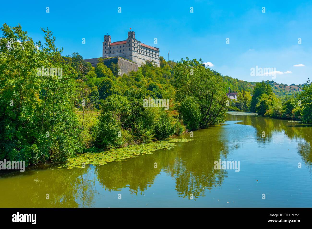 Willibaldsburg castle in German town Eichstätt Stock Photo - Alamy