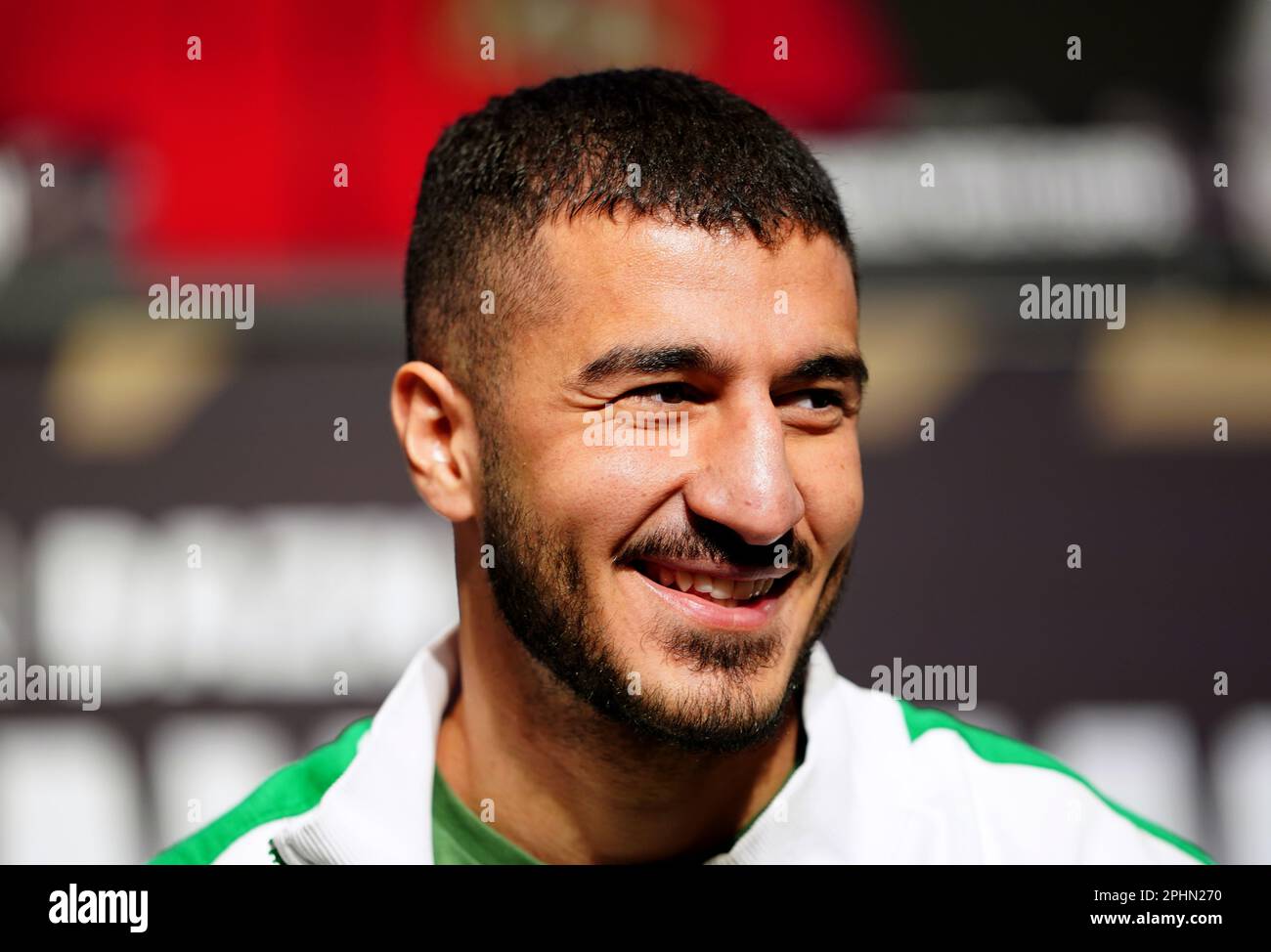 Ziyad Almaayouf during a press conference at Nobu Hotel London Portman ...
