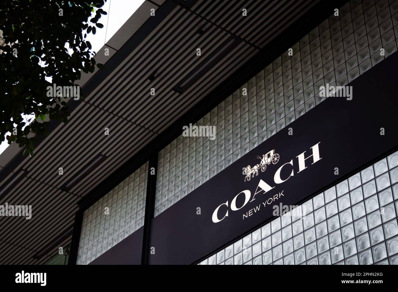Coach logo hi-res stock photography and images - Alamy