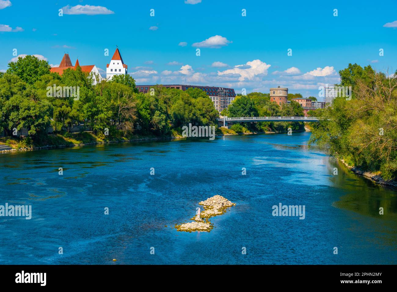 Danube and new palace bavarian army museum hi-res stock photography and ...