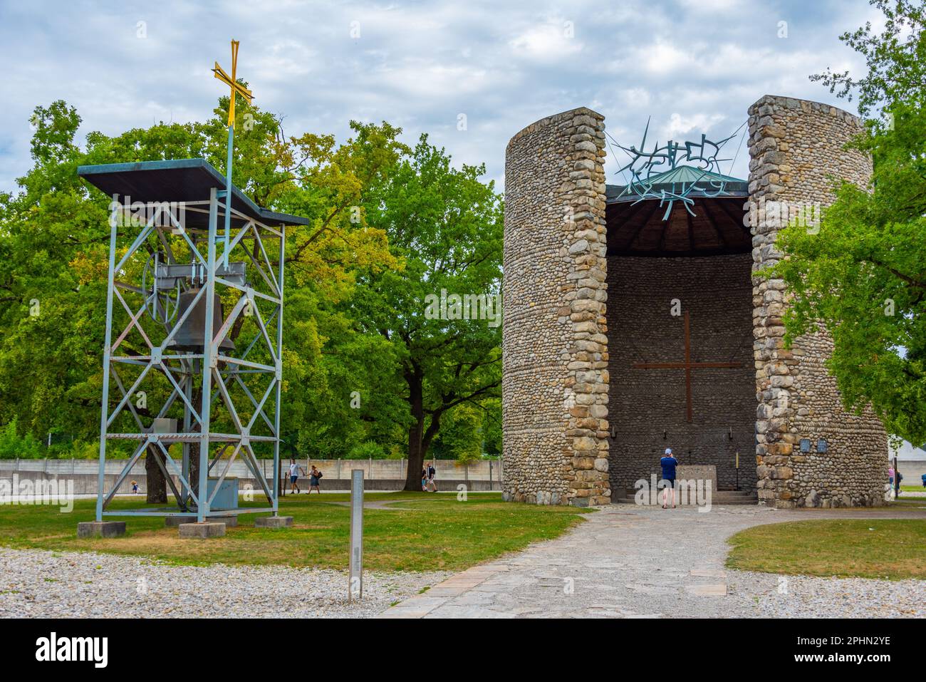 The Catholic Mortal Agony of Christ Chapel in Dachau, Germany Stock ...