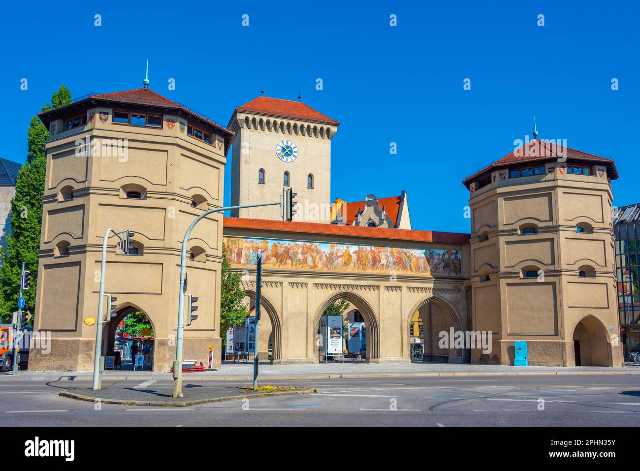 Isartor isar gate munich germany hi-res stock photography and images ...