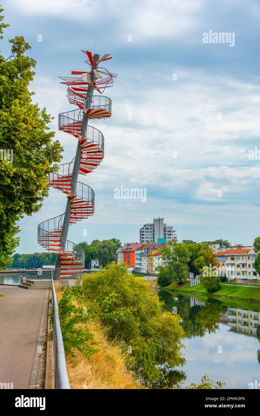 Berblinger Turm in German town Ulm Stock Photo - Alamy