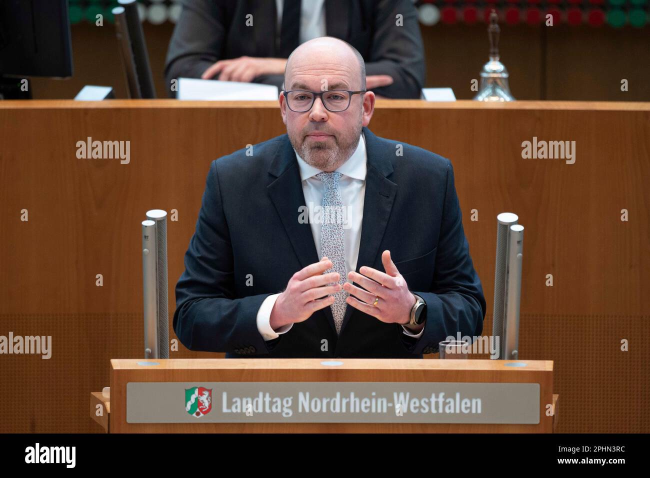 Dusseldorf, Deutschland. 29th Mar, 2023. Frank MUELLER, Muller, SPD ...