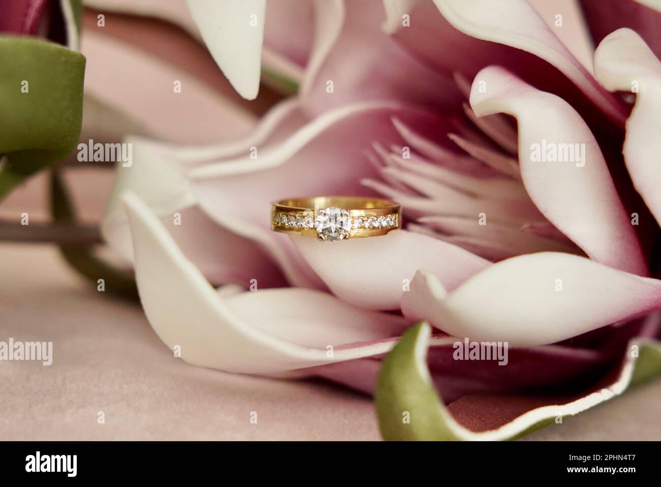 Luxury romantic rings hi-res stock photography and images - Alamy