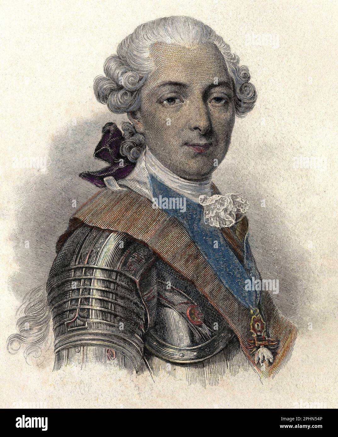 Portrait de Louis Jean Marie de Bourbon, duc de Penthievre (1725-1793 ...