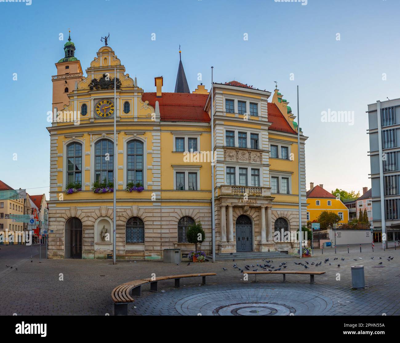 Old city hall in ingolstadt hi-res stock photography and images - Alamy