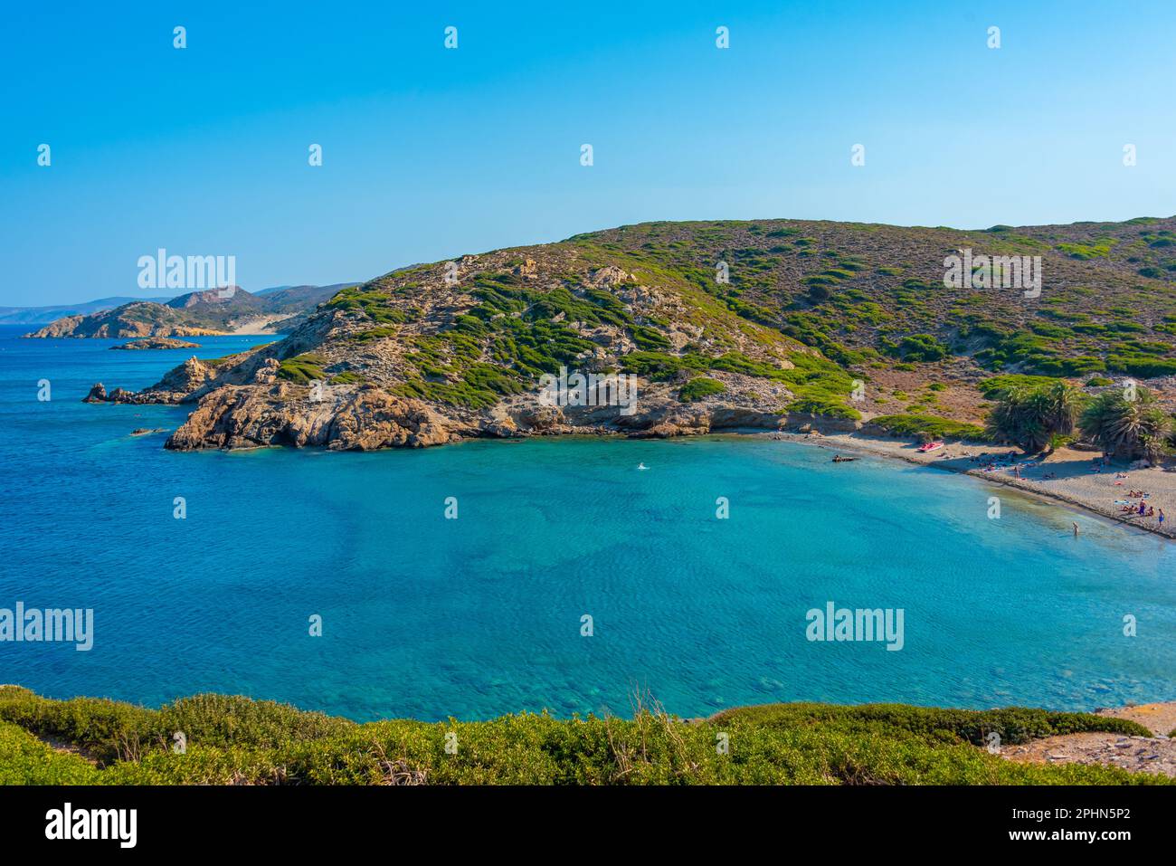 Crete greece itanos beach hi-res stock photography and images - Alamy