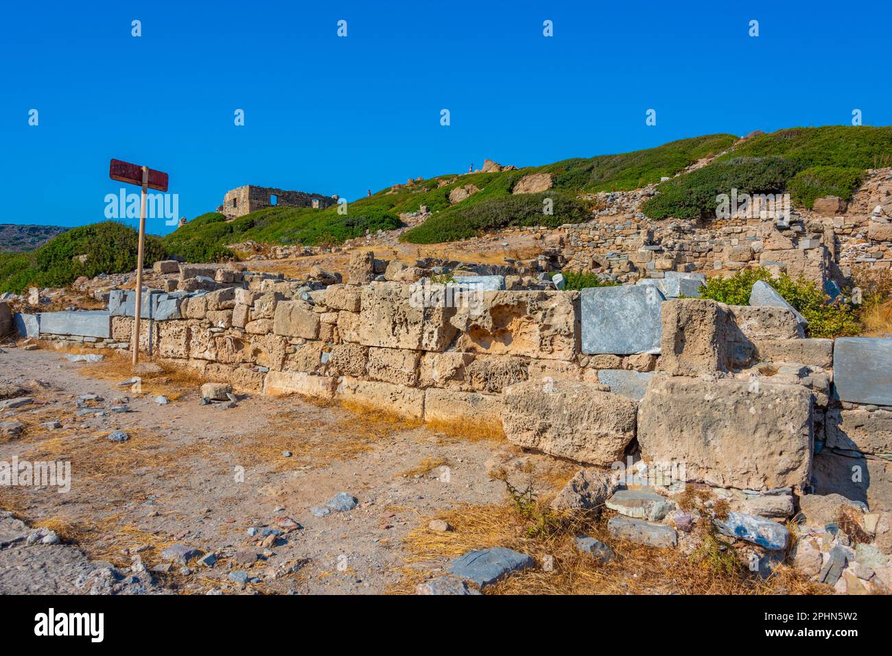 Ruins of ancient city Itanos at Greek island Crete Stock Photo - Alamy