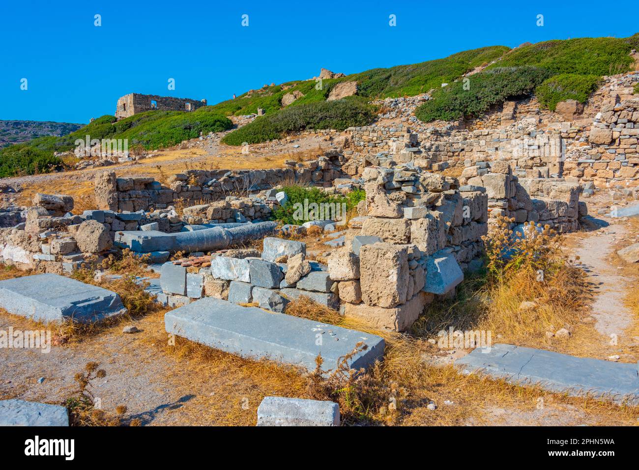 Ruins of ancient city Itanos at Greek island Crete Stock Photo - Alamy